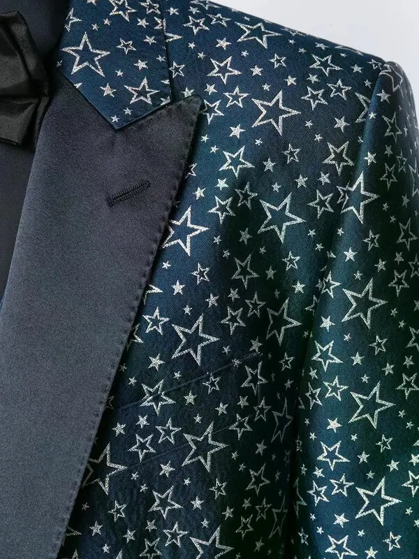 Dolce & Gabbana Star Jacquard Suit