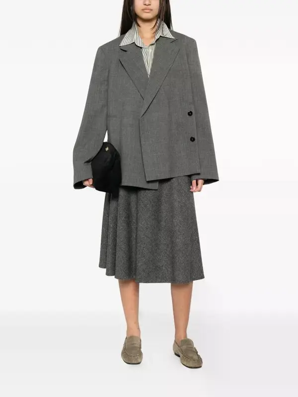 Tagliatore Flared Midi Skirt