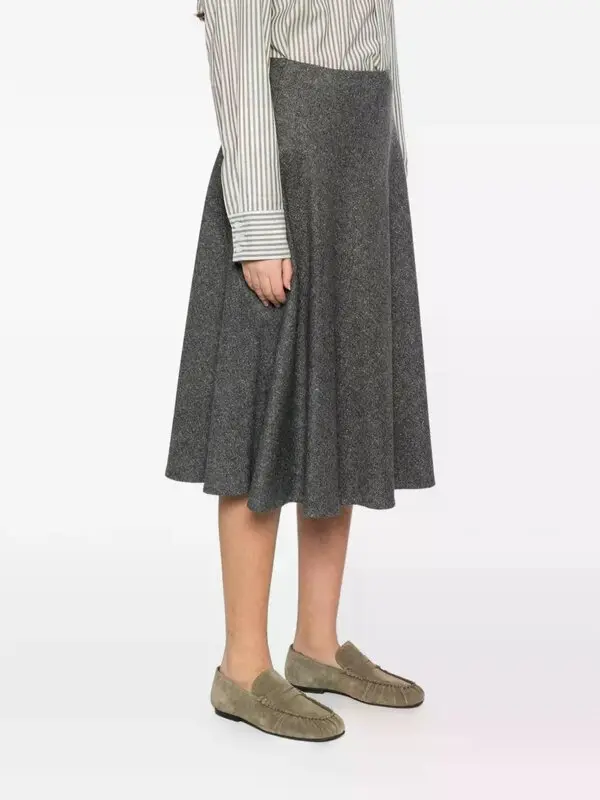 Tagliatore Flared Midi Skirt