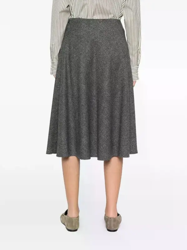 Tagliatore Flared Midi Skirt