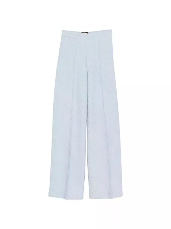 Bruno Manetti High-waisted Pintuck Detail Trousers