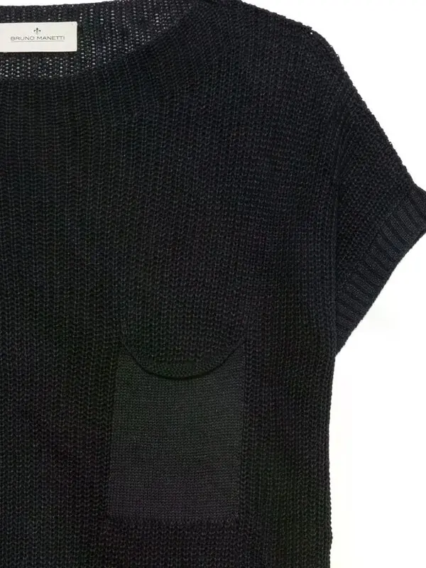 Bruno Manetti Open-knit Sweater