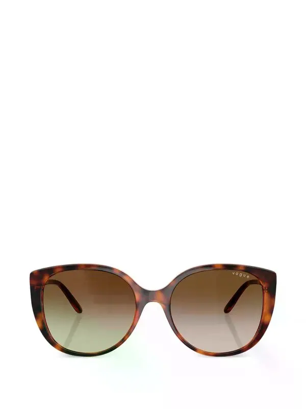 VOGUE EYEWEAR Oversized-frame Sunglasses - Brown