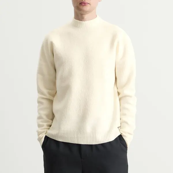 JIL SANDER Boiled Wool Jumper