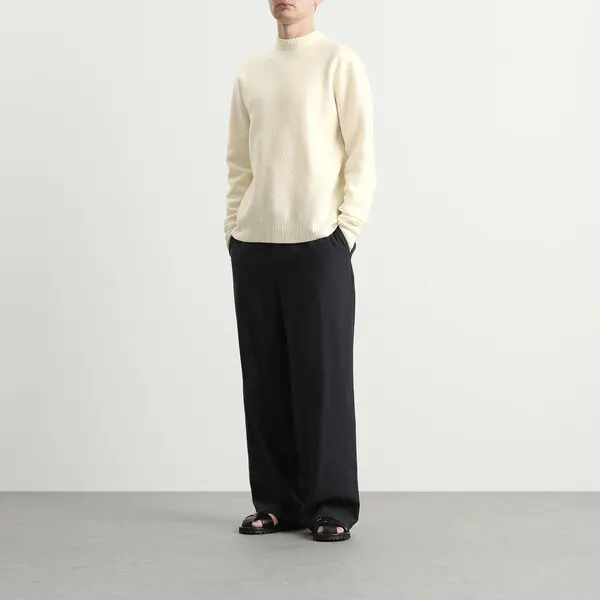 JIL SANDER Boiled Wool Jumper