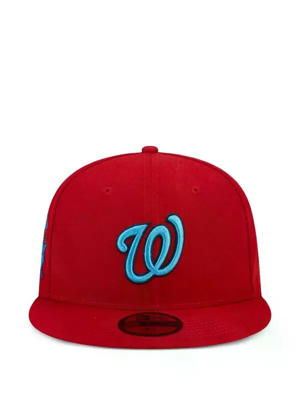 New Era Washington Nationals Father's Day On-field 59fifty Baseball Cap - Red