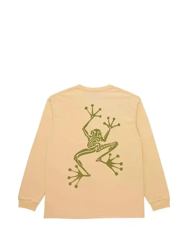Gramicci Sticky Hands Long Sleeve Jumper - Neutrals