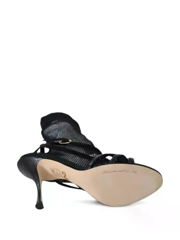 Dolce & Gabbana Mesh Overlay Buckle-fastening Sandals