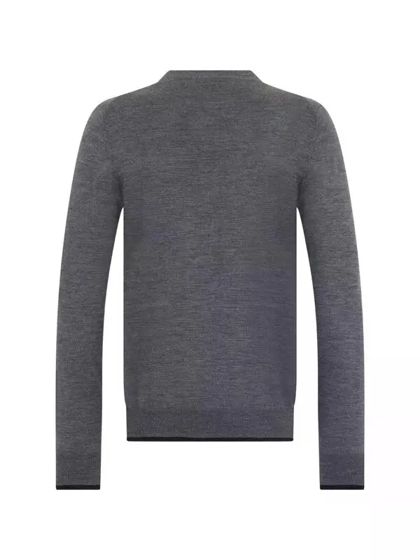 PAOLO PECORA Crew Neck Long Sleeve Sweater