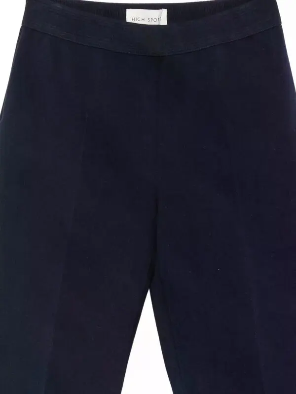 HIGH SPORT Tonal-stripe Trousers
