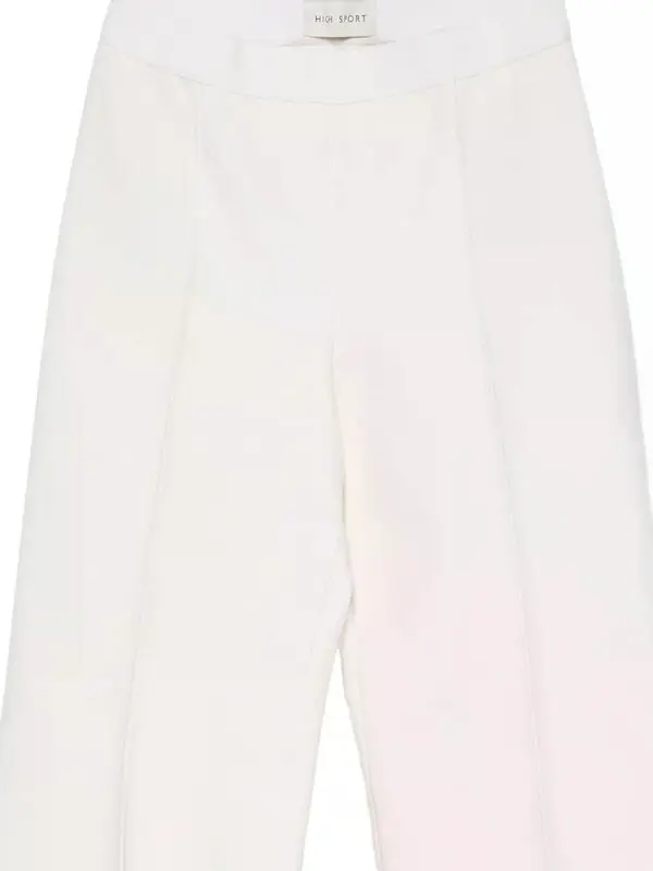 HIGH SPORT Willa Tonal-stripe Trousers