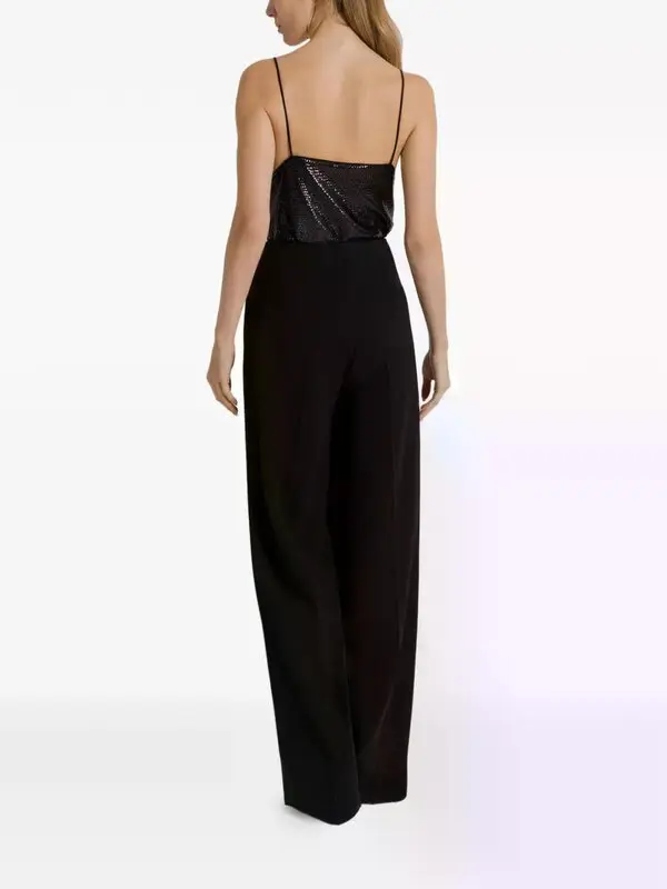 Alberta Ferretti Sequin Embellished V-neck Top