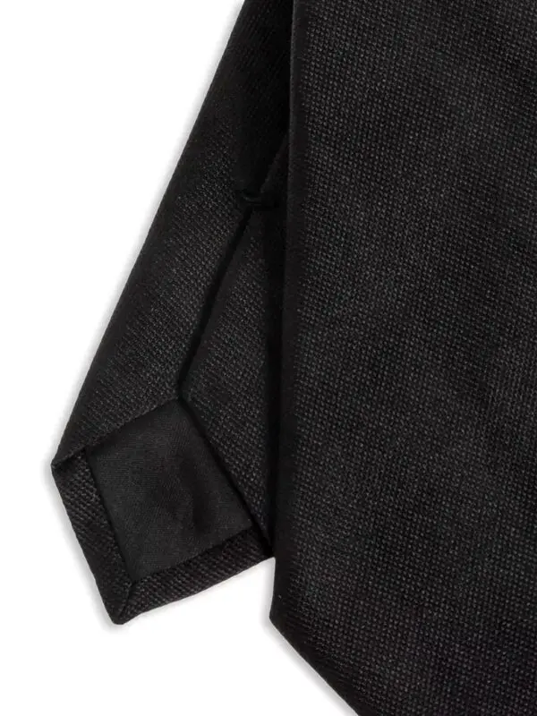 Givenchy Tie With Logo Embroidery