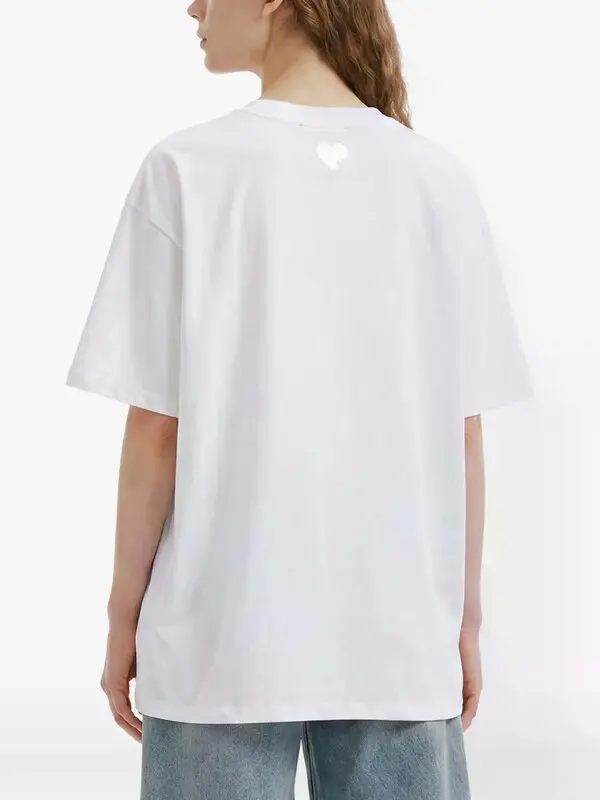 MINI CREAM Graphic Print T-shirt - White