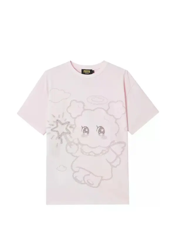MINI CREAM Graphic Print T-shirt - Pink
