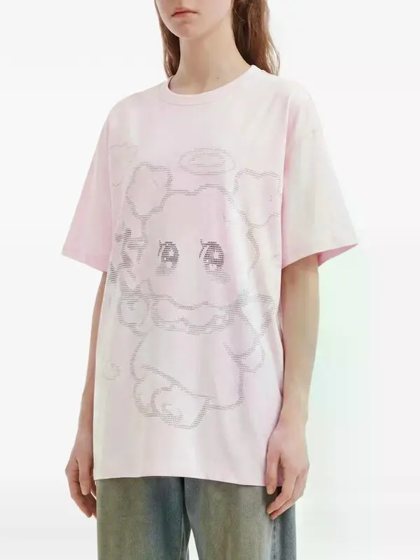 MINI CREAM Graphic Print T-shirt - Pink