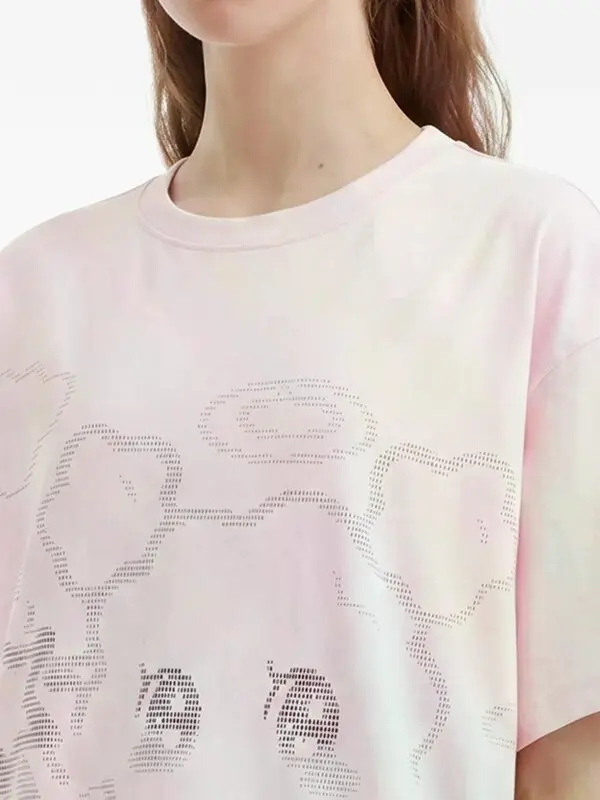 MINI CREAM Graphic Print T-shirt - Pink