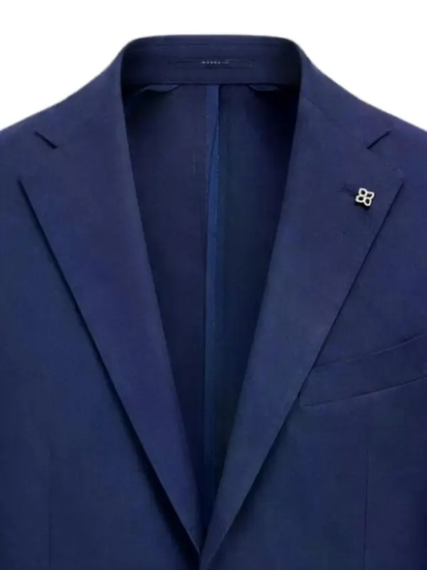 Tagliatore Single-breasted Notched-lapel Suit - Blue