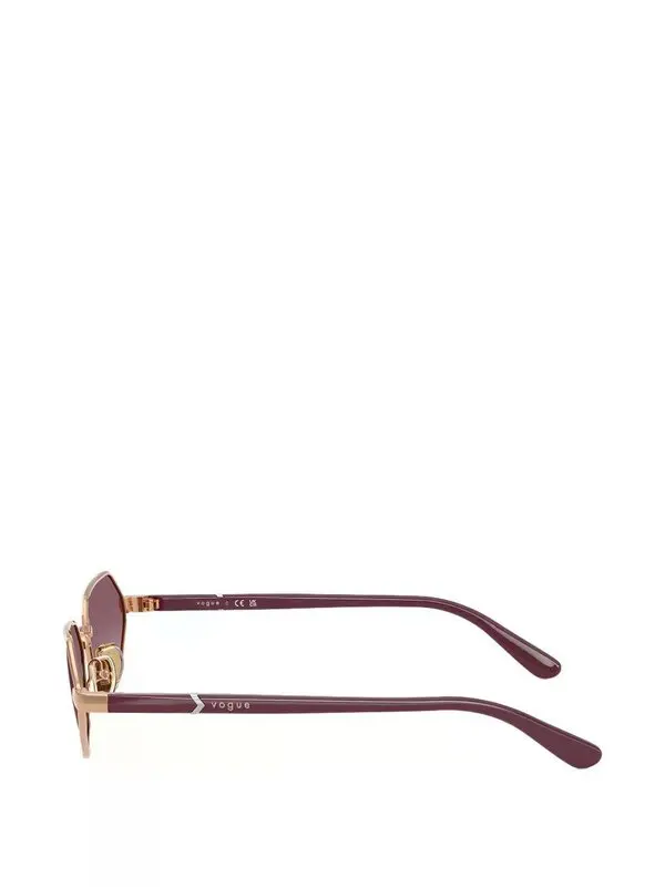 VOGUE EYEWEAR Geometric Frame Sunglasses