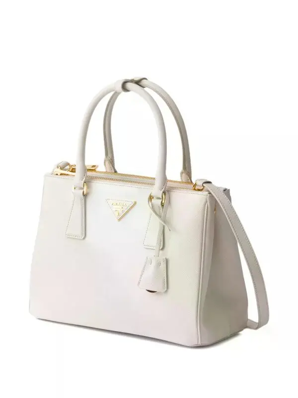 Prada Galleria Saffiano Leather Bag - White