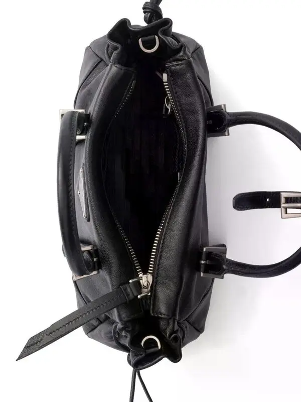 Prada Bonnie Small Leather Bag - Black