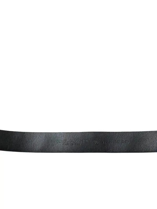 Dolce & Gabbana Embellished Leather Belt
