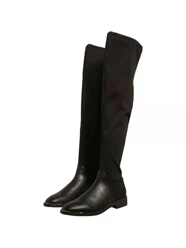 MY TWIN Rhinestone-embellished Over-the-knee Boots