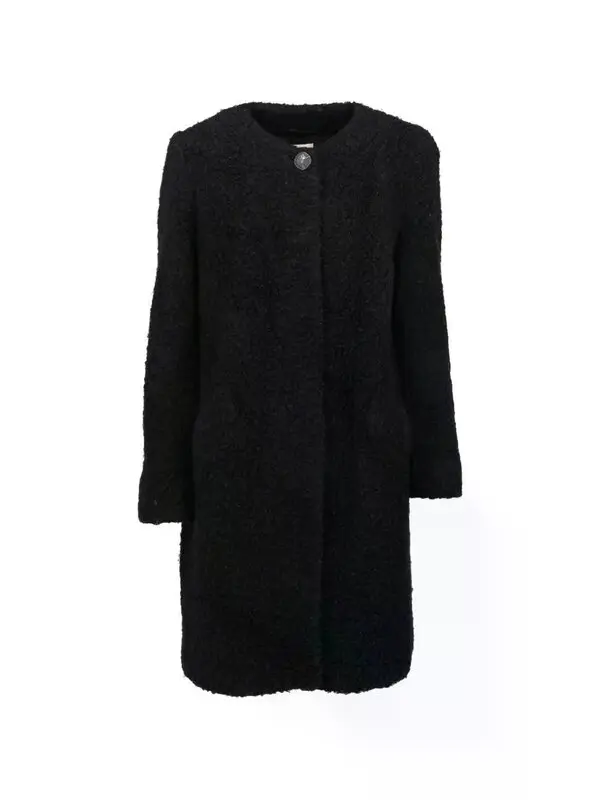 ELENA MIRÒ Textured Single-button Coat