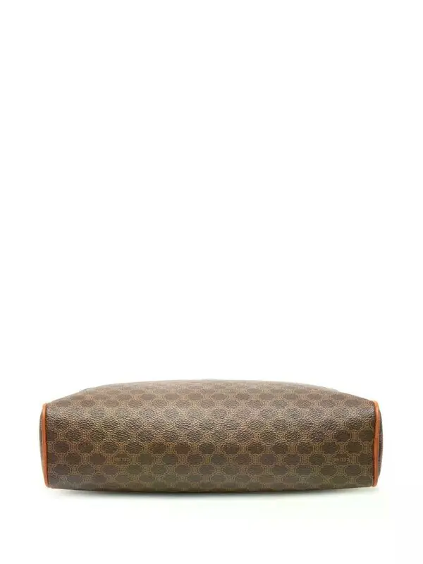 Celine Macadam Coated Canvas Clutch Bag