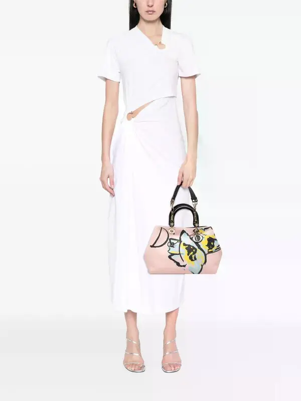 Dior 2014 Limited Edition Diorissimo Satchel - Pink