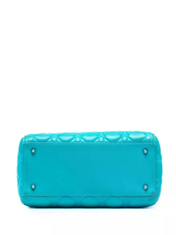 Dior Lambskin Lady Satchel - Blue