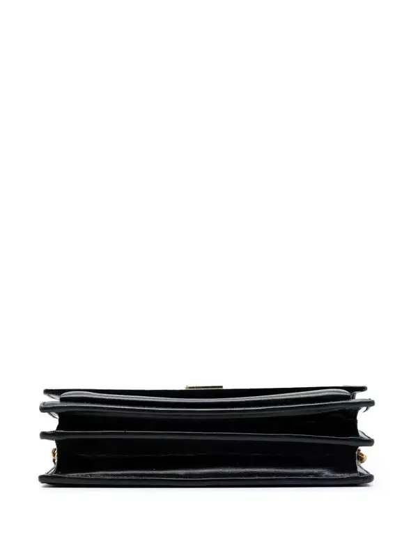 Saint Laurent Calfskin Monogram Sunset Crossbody Bag