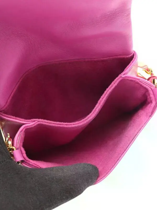 LOUIS VUITTON Monogram Embossed Coussin Belt Bag - Purple
