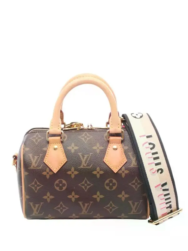 LOUIS VUITTON Monogram Speedy Bandouliere 20 Satchel