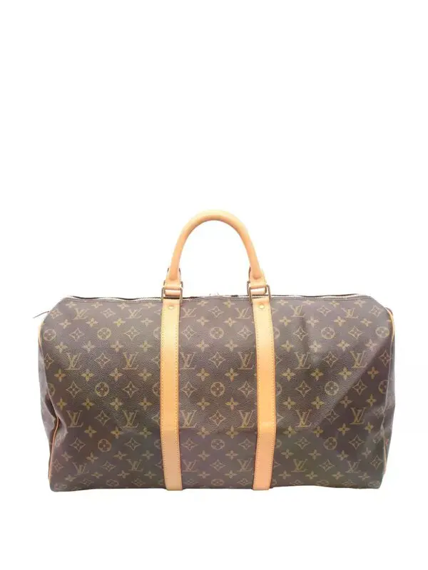 LOUIS VUITTON Keepall 50 Monogram Travel Bag