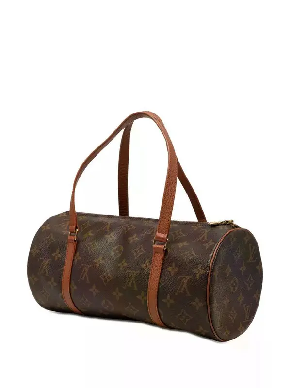 LOUIS VUITTON 1994 Monogram Papillon 30 Handbag - Brown