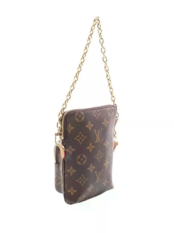 LOUIS VUITTON Monogram Utility Phone Sleeve Satchel