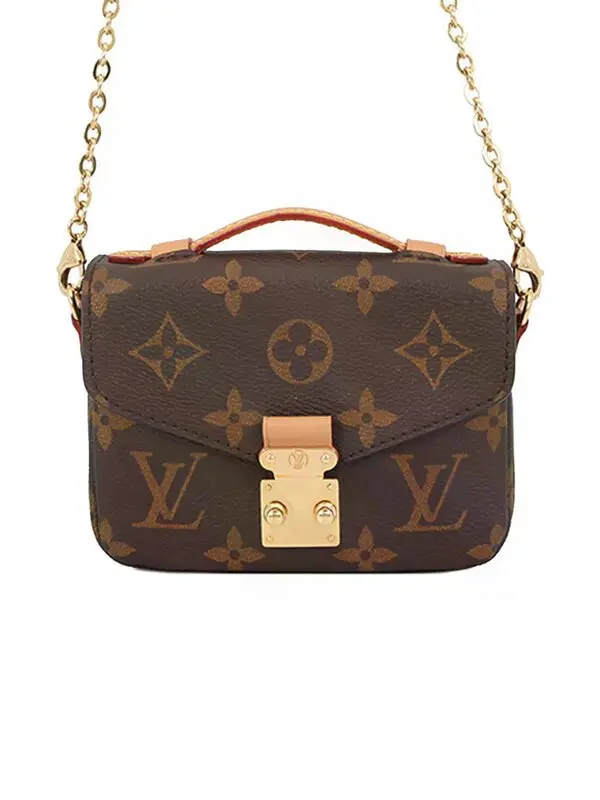 LOUIS VUITTON Monogram Micro Métis Satchel - Brown