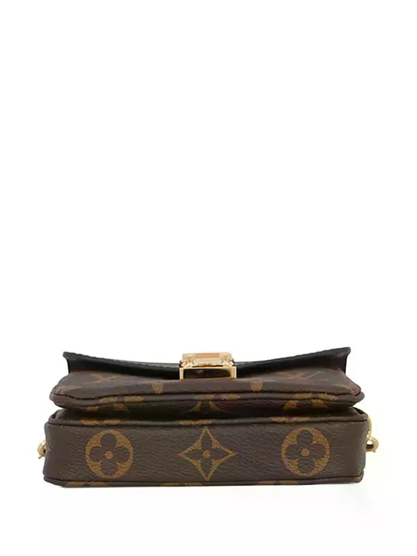 LOUIS VUITTON Monogram Micro Métis Satchel - Brown