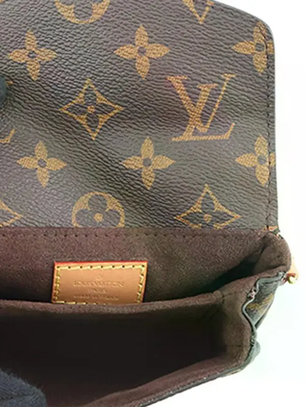 LOUIS VUITTON Monogram Micro Métis Satchel - Brown