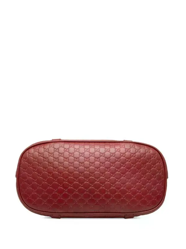 Gucci Mini Microssima Dome Satchel - Red
