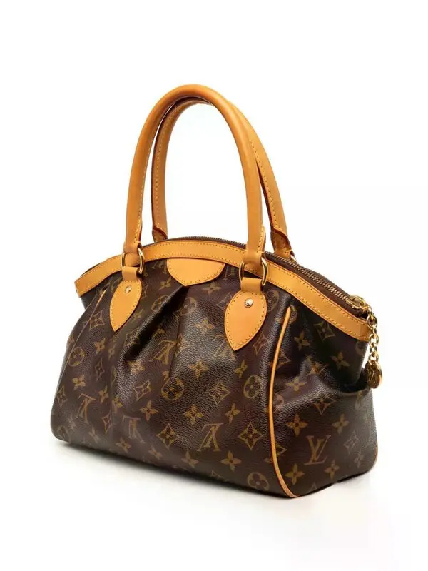 LOUIS VUITTON Tivoli Pm Monogram Canvas Handbag - Brown