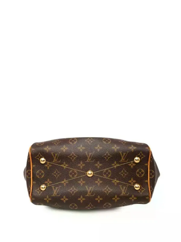 LOUIS VUITTON Tivoli Pm Monogram Canvas Handbag - Brown