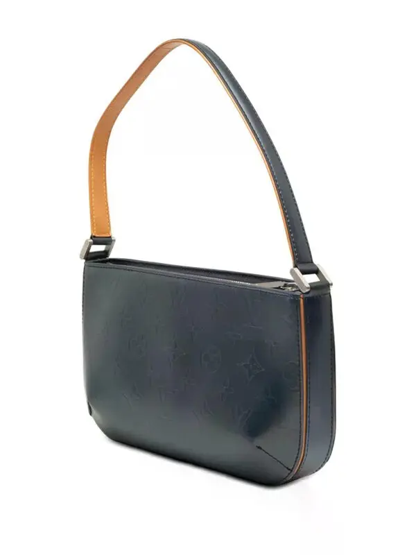 LOUIS VUITTON Monogram Mat Fowler Shoulder Bag - Blue