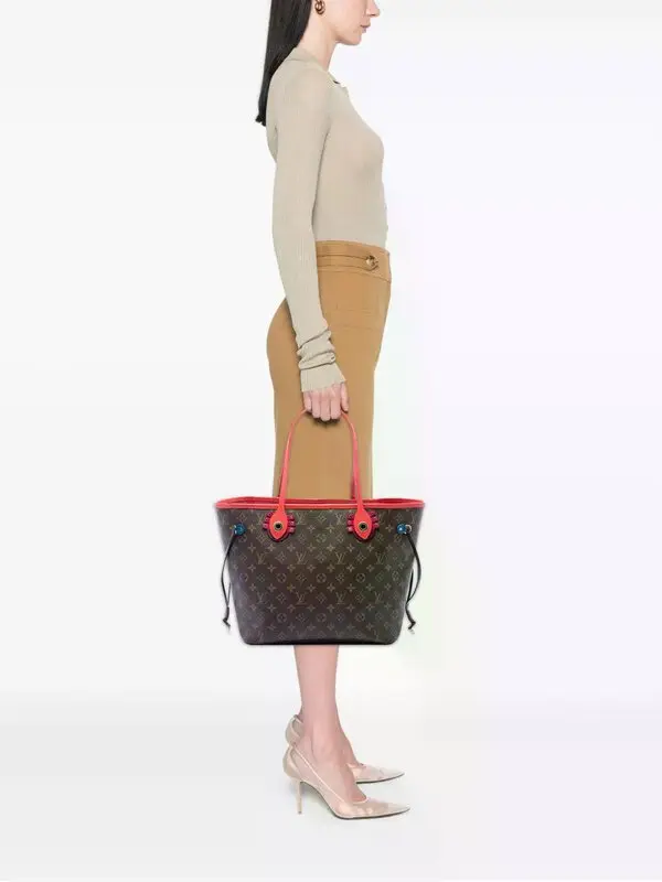 LOUIS VUITTON Monogram Totem Neo Neverfull Mm Tote Bag - Brown