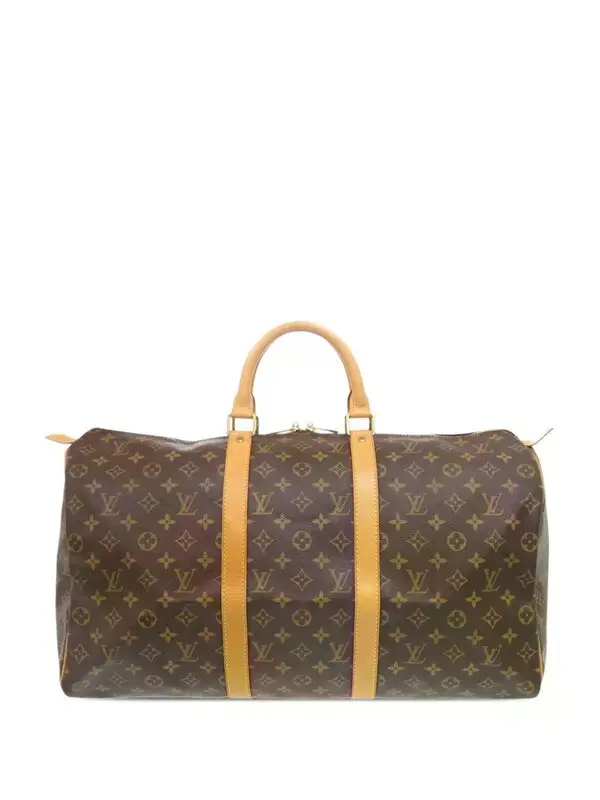 LOUIS VUITTON Keepall 50 Travel Bag - Brown