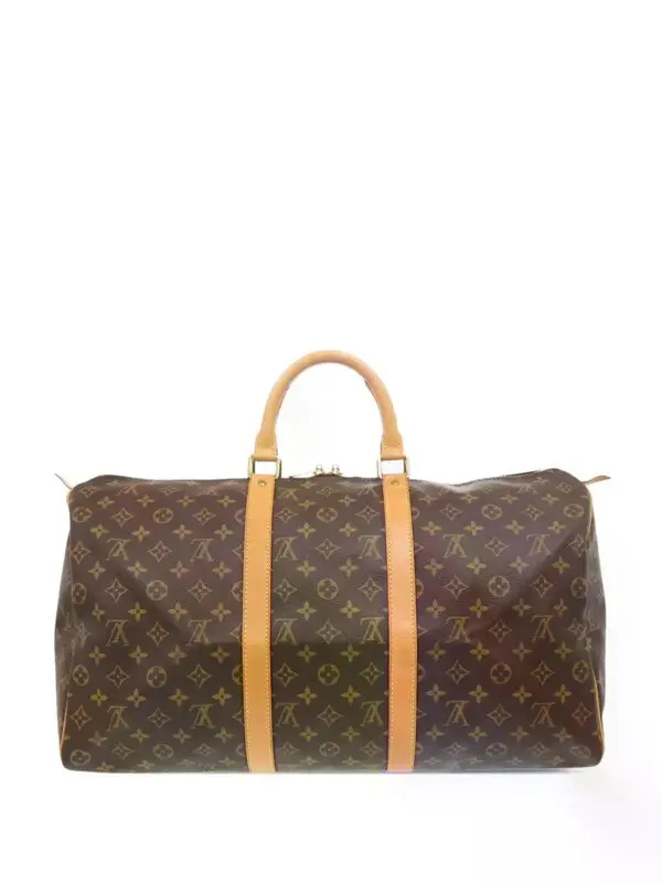 LOUIS VUITTON Keepall 50 Travel Bag - Brown