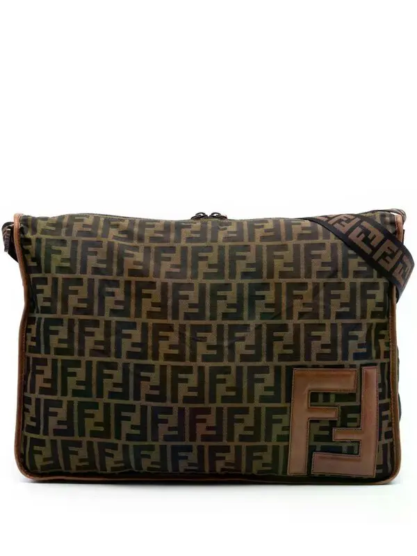 Fendi Zucca Canvas Crossbody Bag