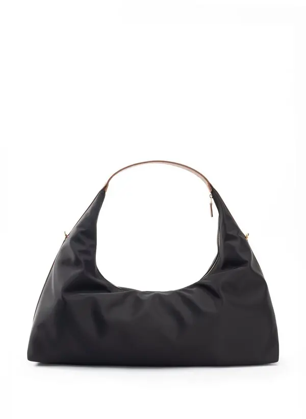 ELLEME Le Nylon Large Hobo Bag - Black