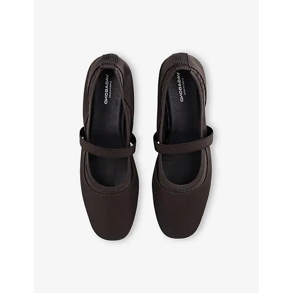 VAGABOND SHOEMAKERS Hillary Woven Ballet Flats - Coffee